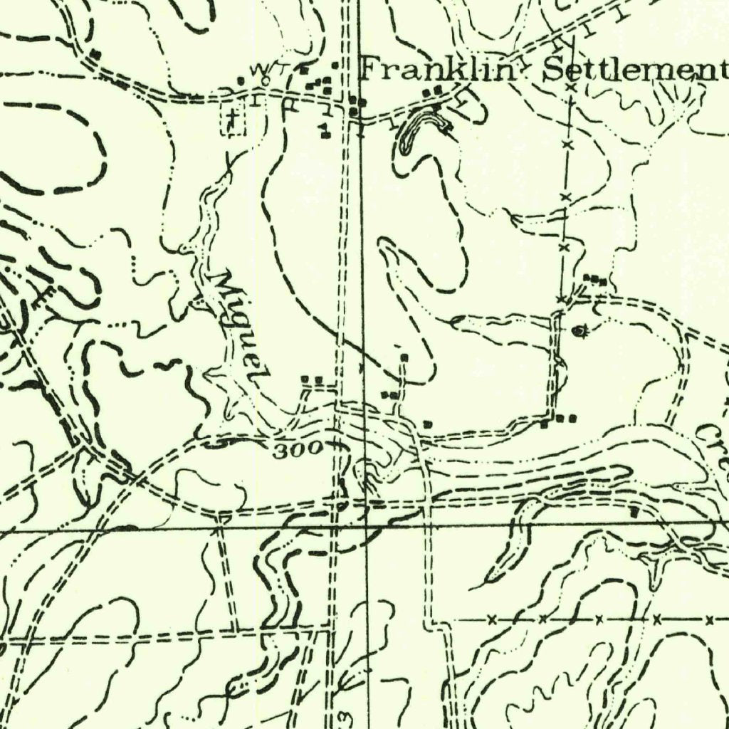 Cross, TX (1956, 62500-Scale) Map by United States Geological Survey ...