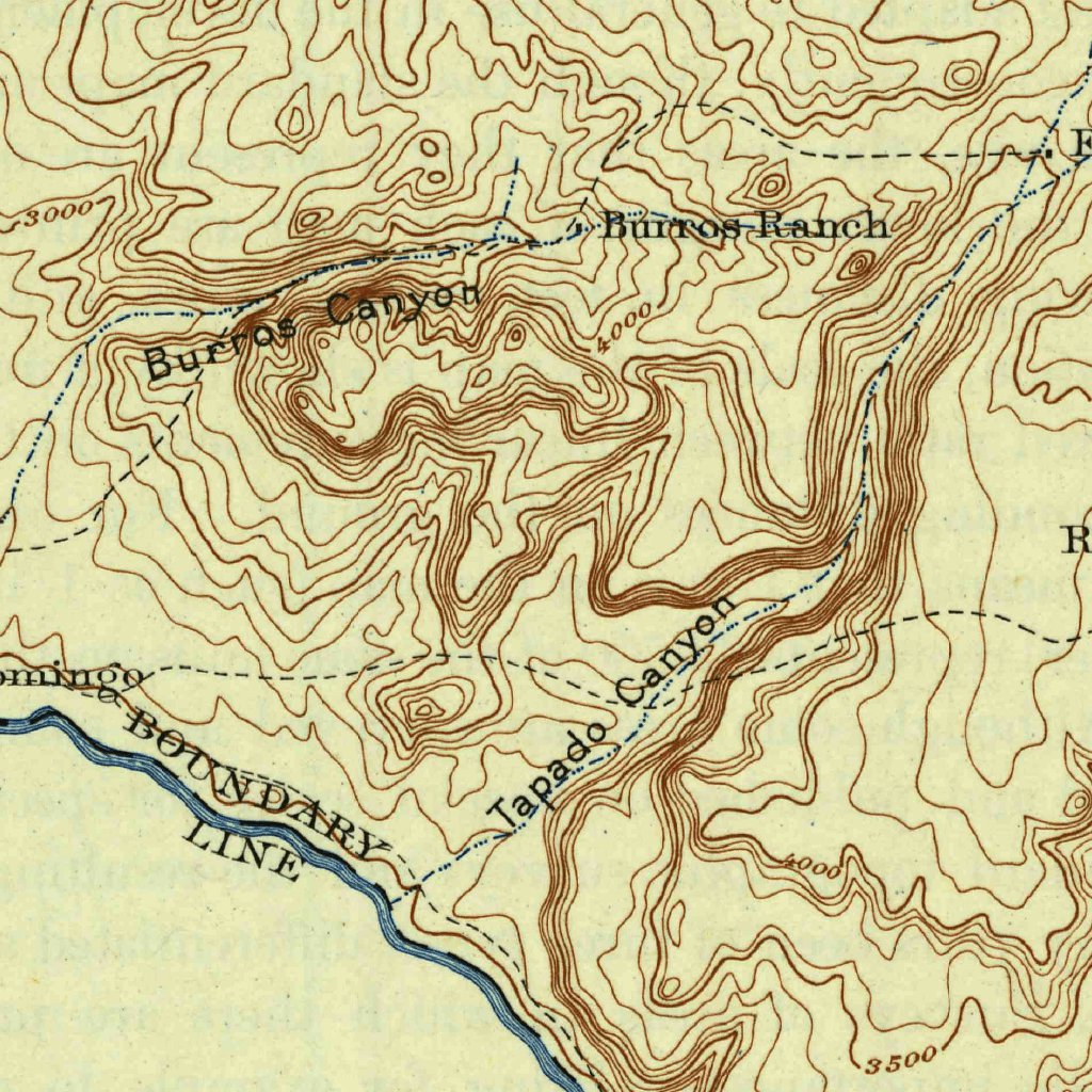 Polvo, TX (1896, 125000-Scale) Map by United States Geological Survey ...