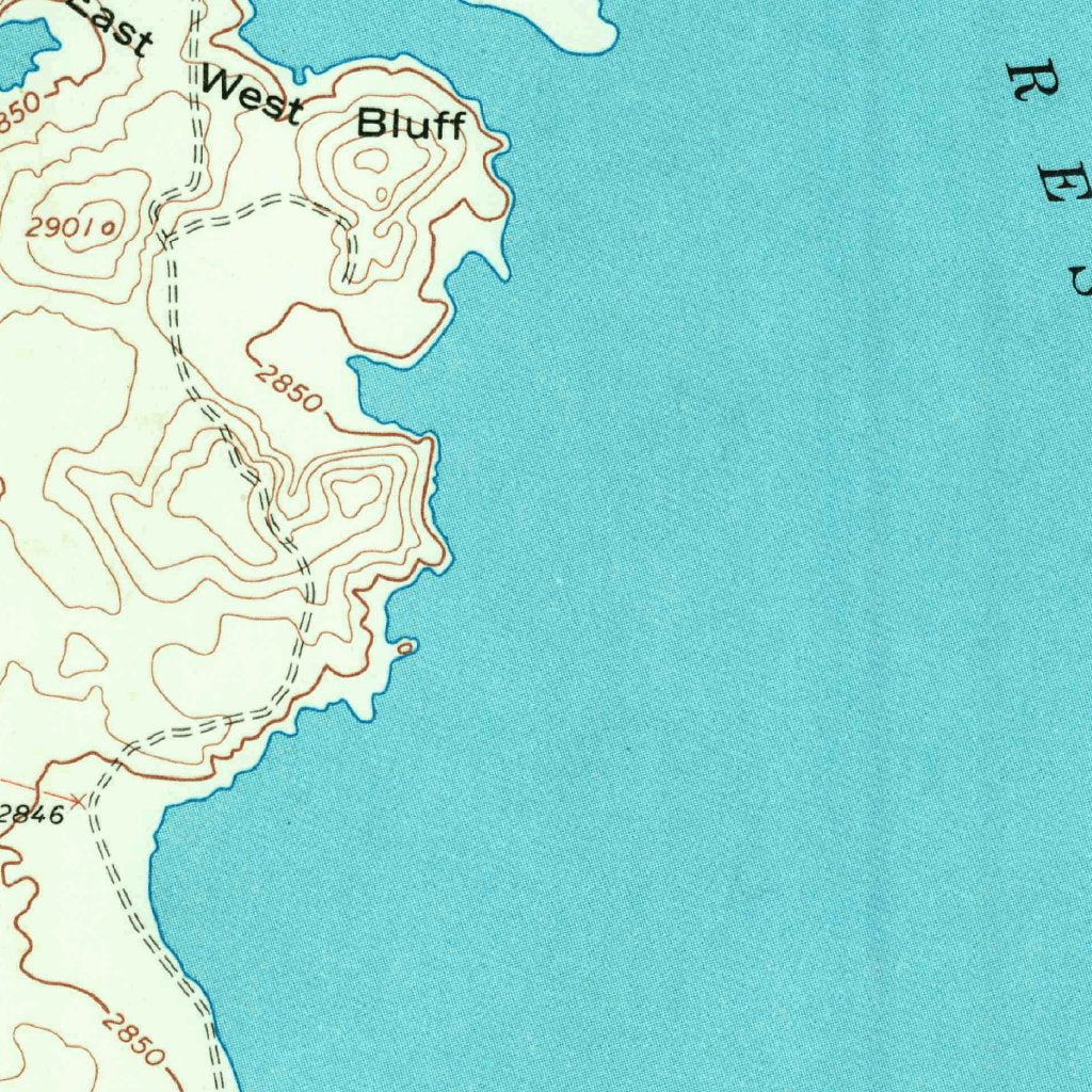 Red Bluff, TX (1968, 24000-Scale) Map by United States Geological ...