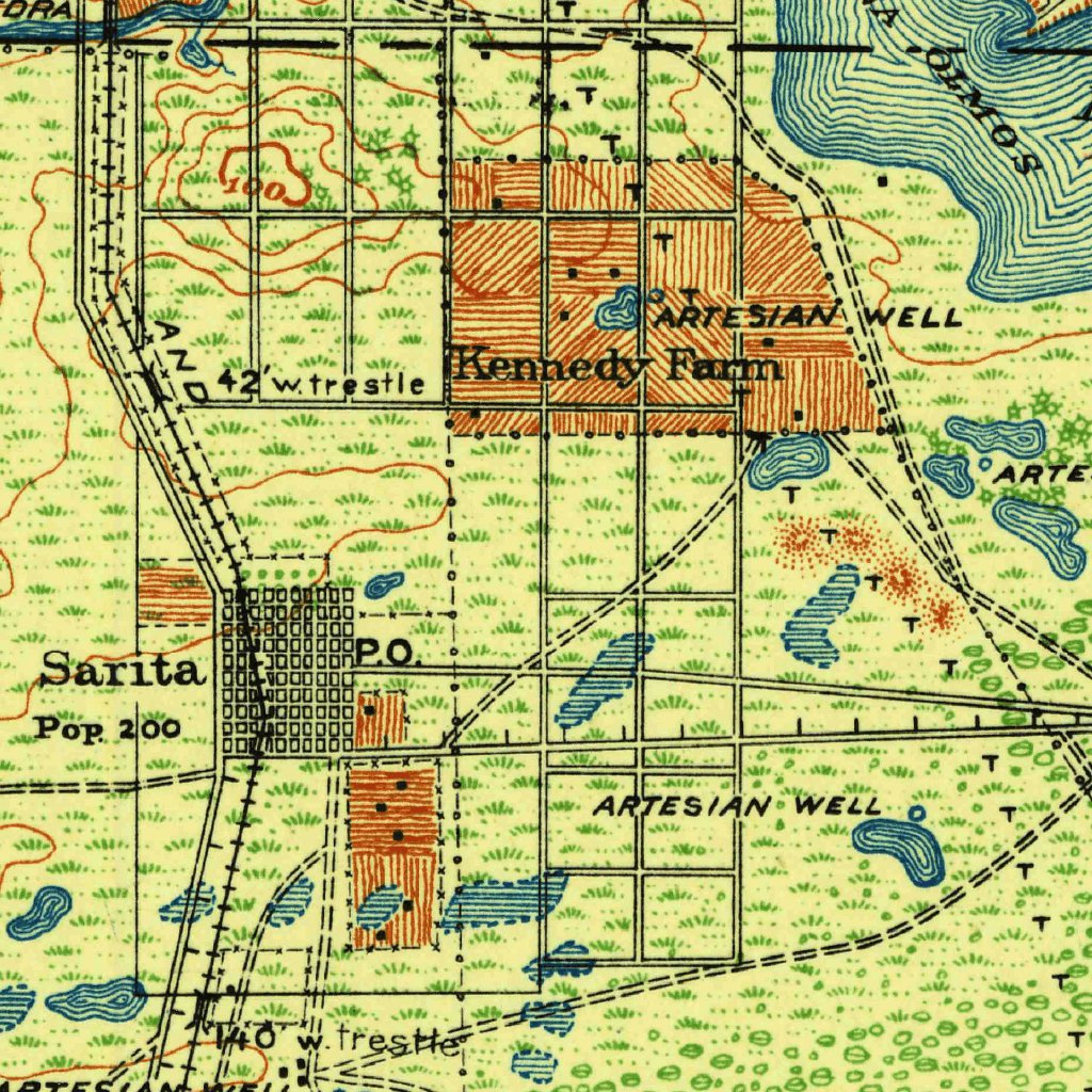 Sarita, TX (1928, 125000-Scale) Map by United States Geological Survey ...