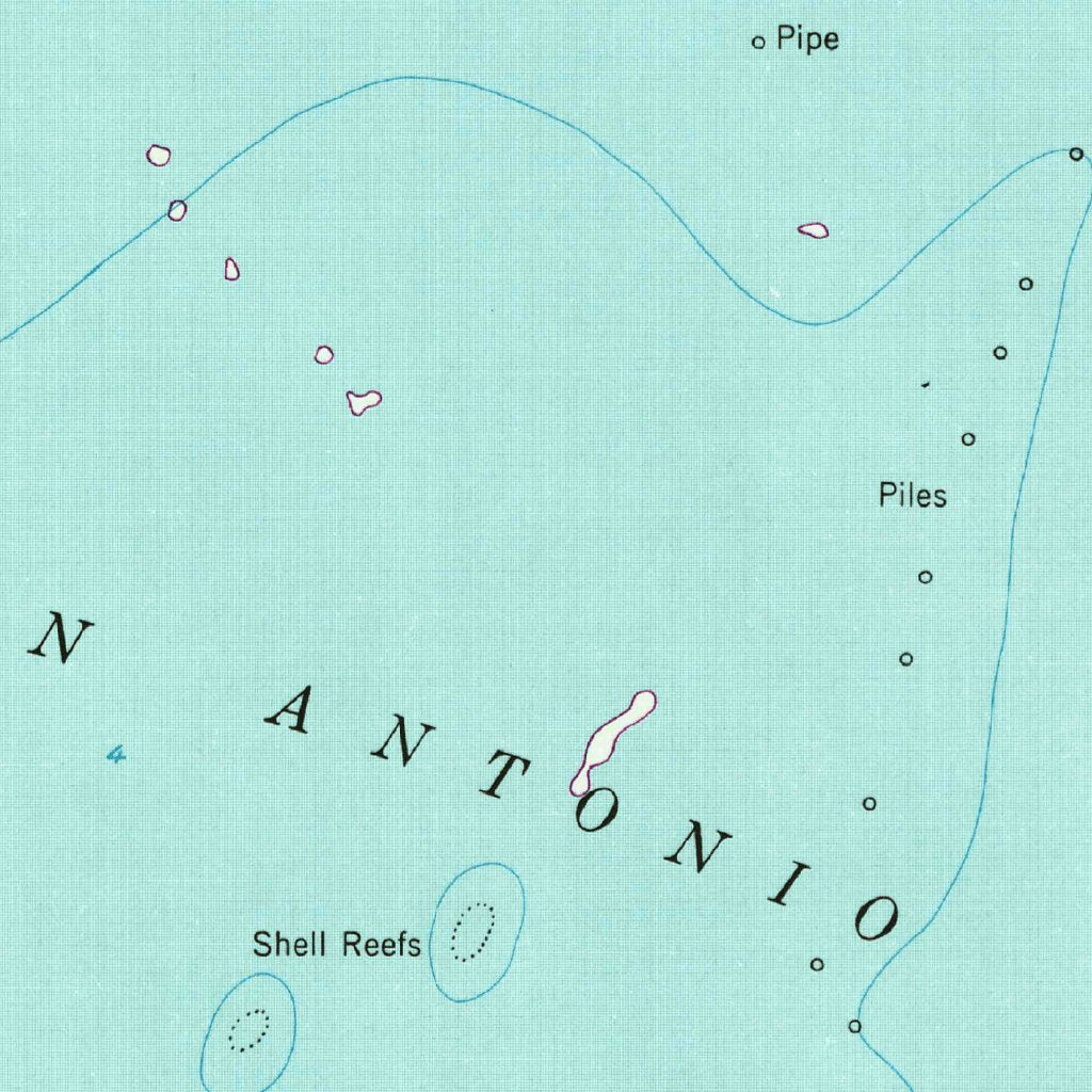 Seadrift, TX (1952, 24000-Scale) Map by United States Geological Survey ...