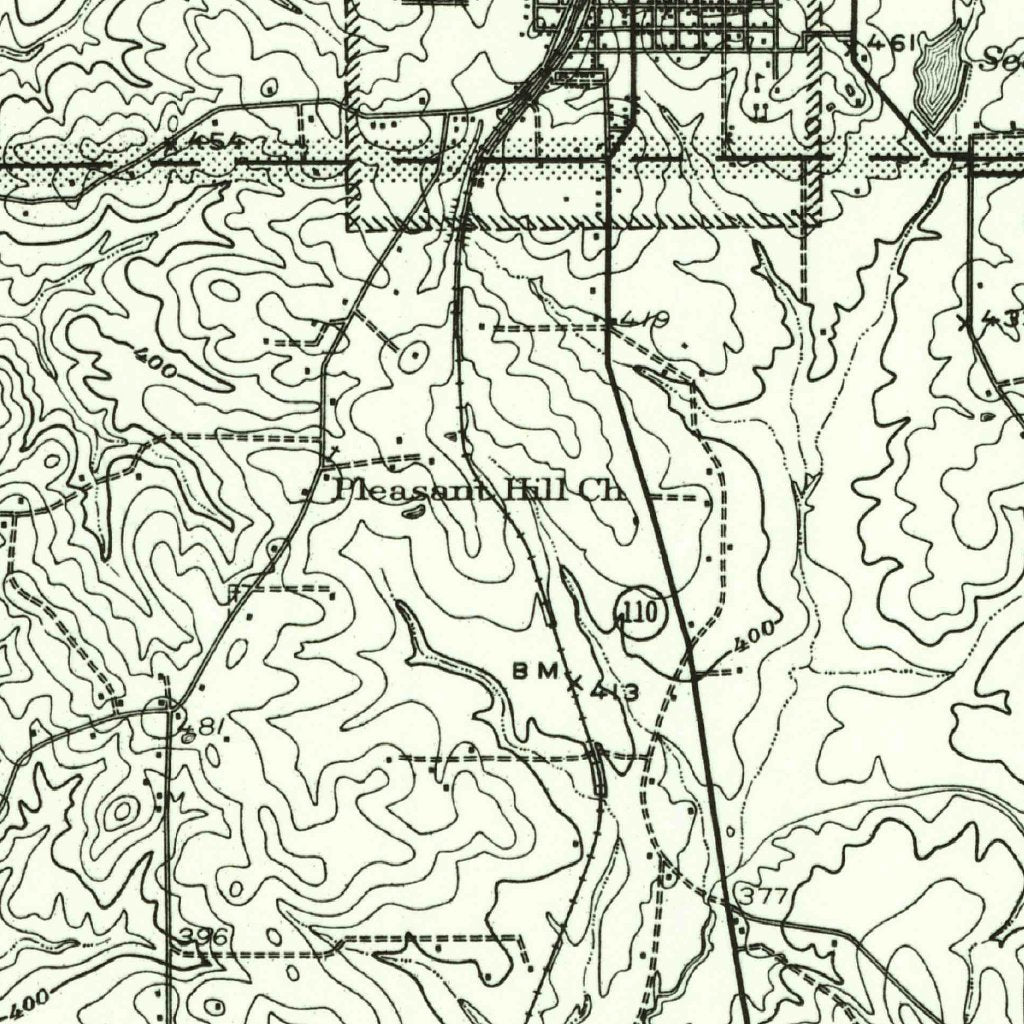 Troup, TX (1943, 62500-Scale) Map by United States Geological Survey ...