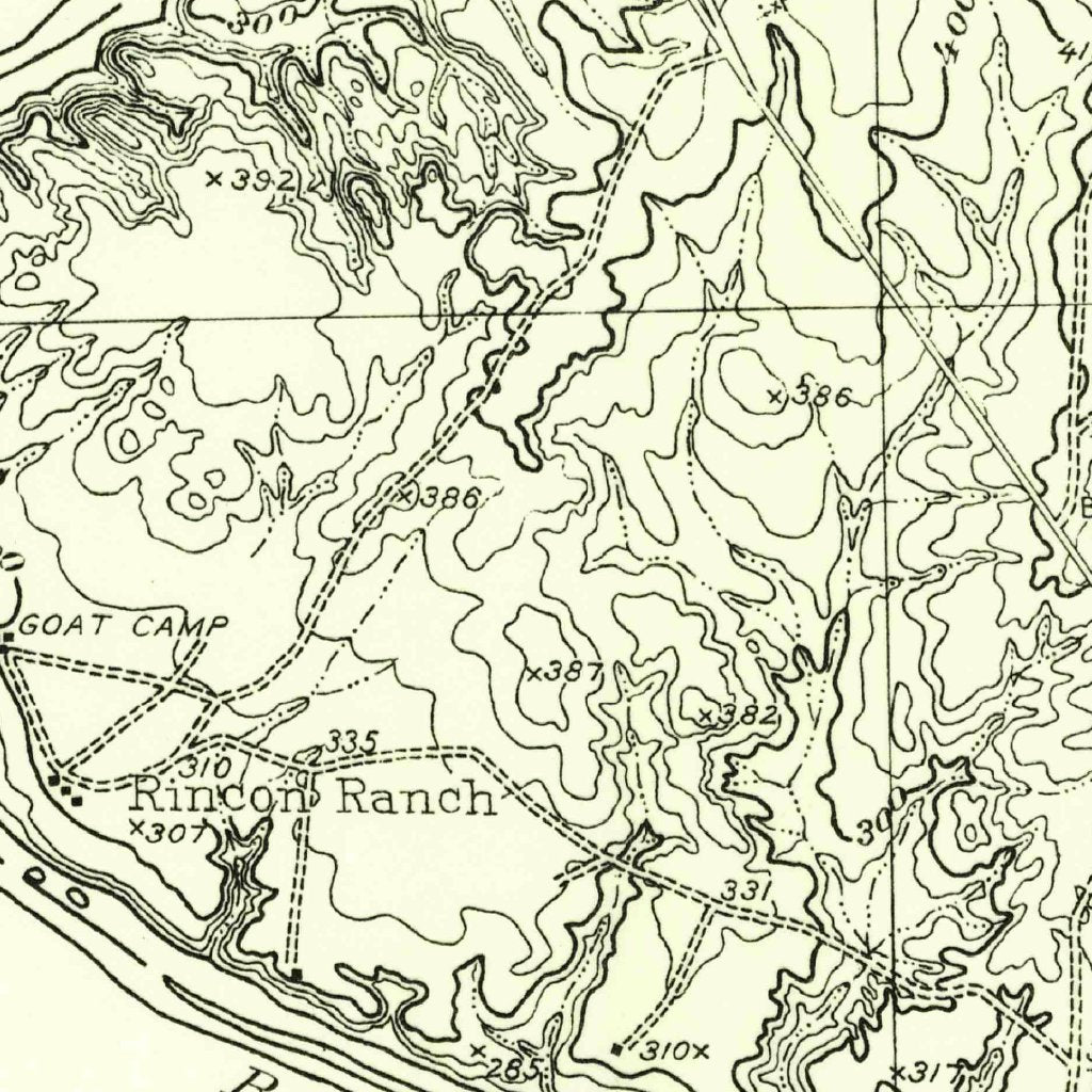 Zapata, TX (1956, 62500-Scale) Map by United States Geological Survey ...
