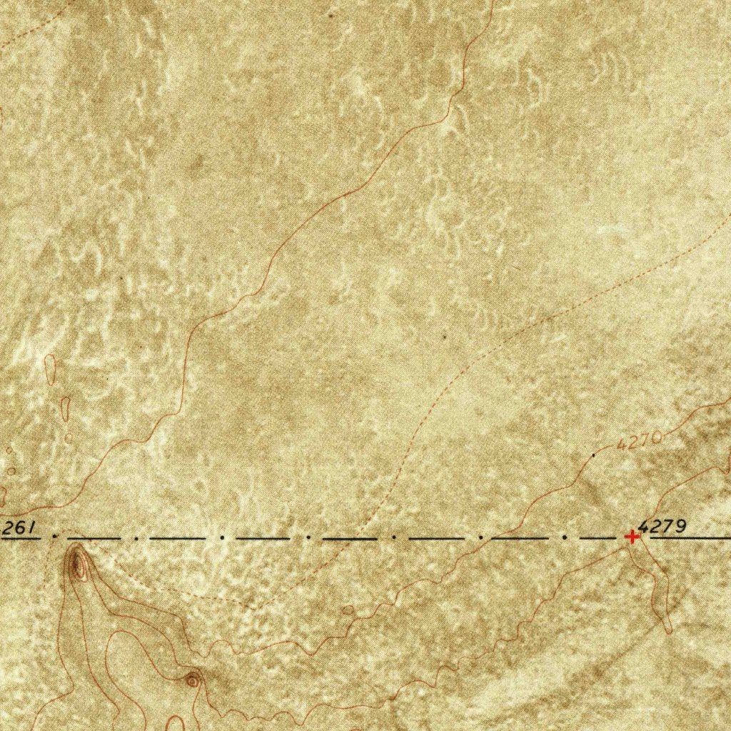 Aragonite NW, UT (1973, 24000-Scale) Map by United States Geological ...