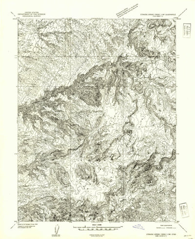 Copper Globe, UT (1954, 24000-Scale) Map by United States Geological ...