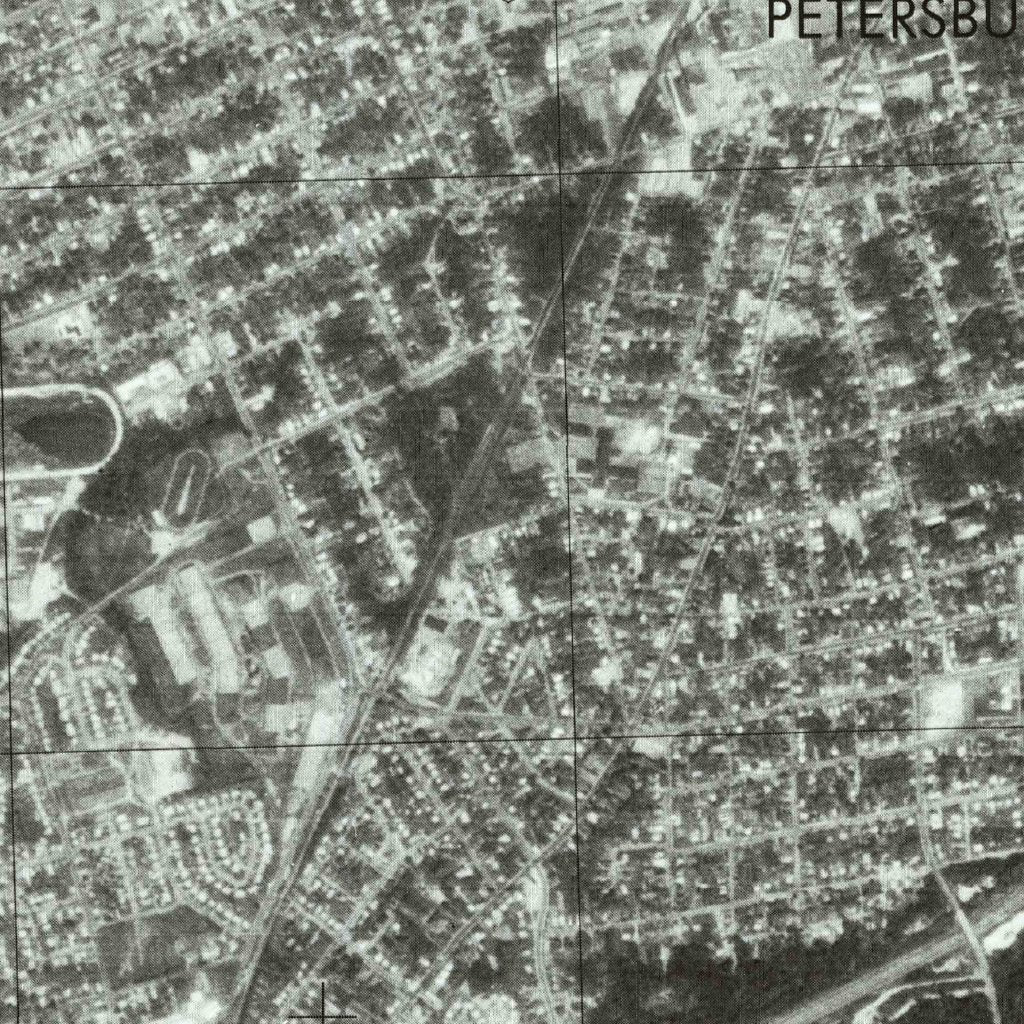 Petersburg, VA (1974, 24000-Scale) Map by United States Geological ...