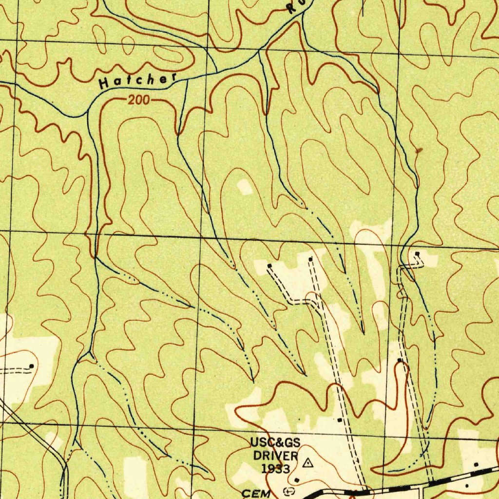 Sutherland, VA (1944, 31680-Scale) Map by United States Geological ...
