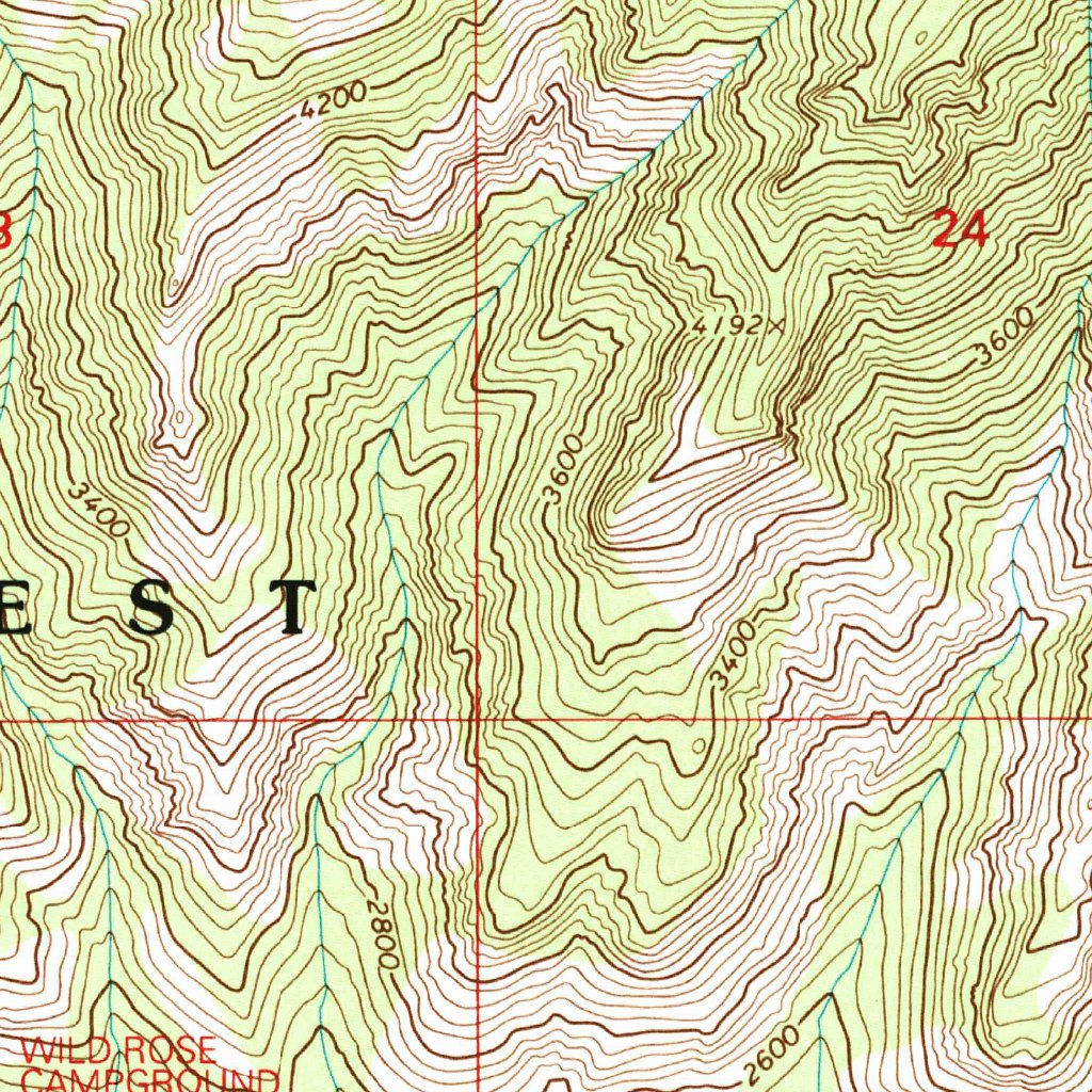 Tieton Basin, WA (2000, 24000-Scale) Map by United States Geological ...