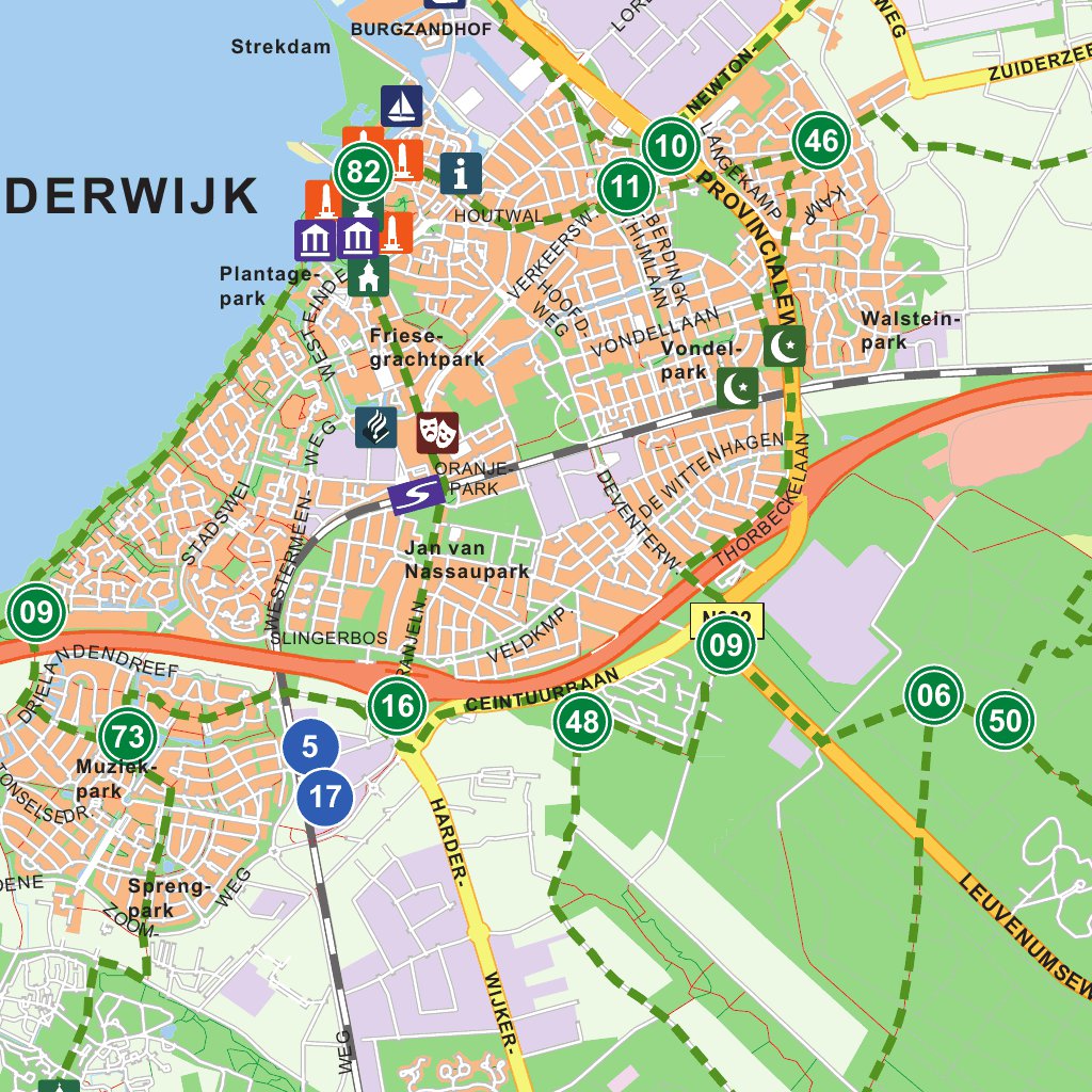 Ermelo en Putten Map by 12 Provincien | Avenza Maps