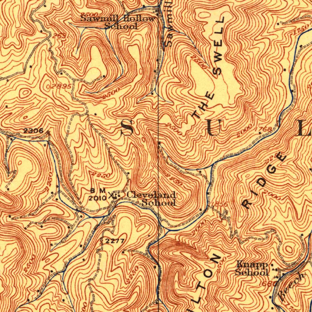 Clintonville, WV (1923, 62500-Scale) Map by United States Geological ...