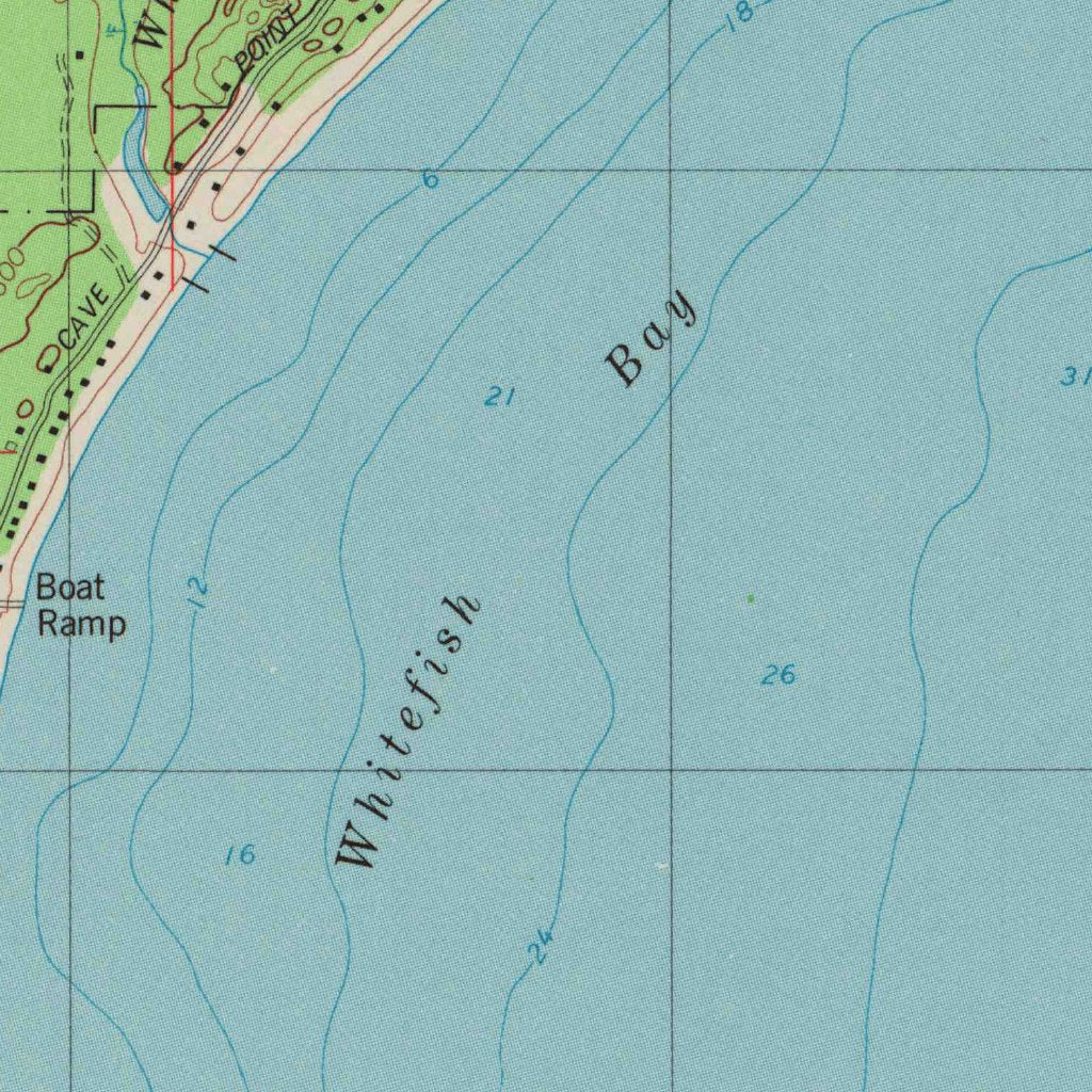 Jacksonport, WI (1982, 24000-Scale) Map by United States Geological ...