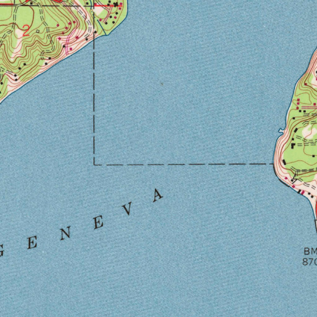 Lake Geneva, WI (1960, 24000-Scale) Map by United States Geological ...