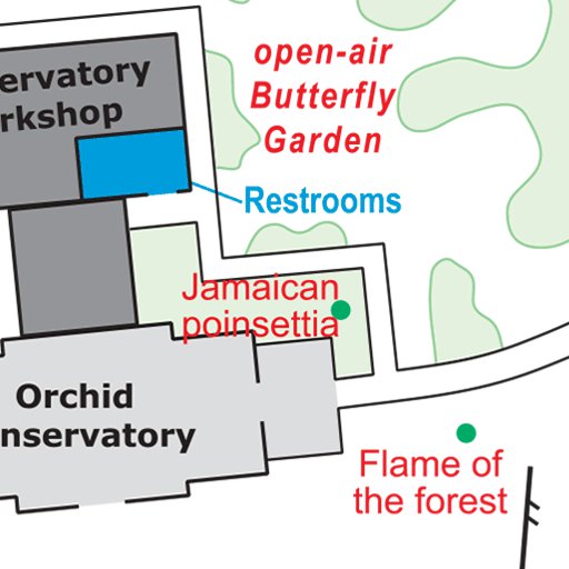 Foster Botanical Garden (Honolulu) Map by Honolulu Botanical Gardens ...