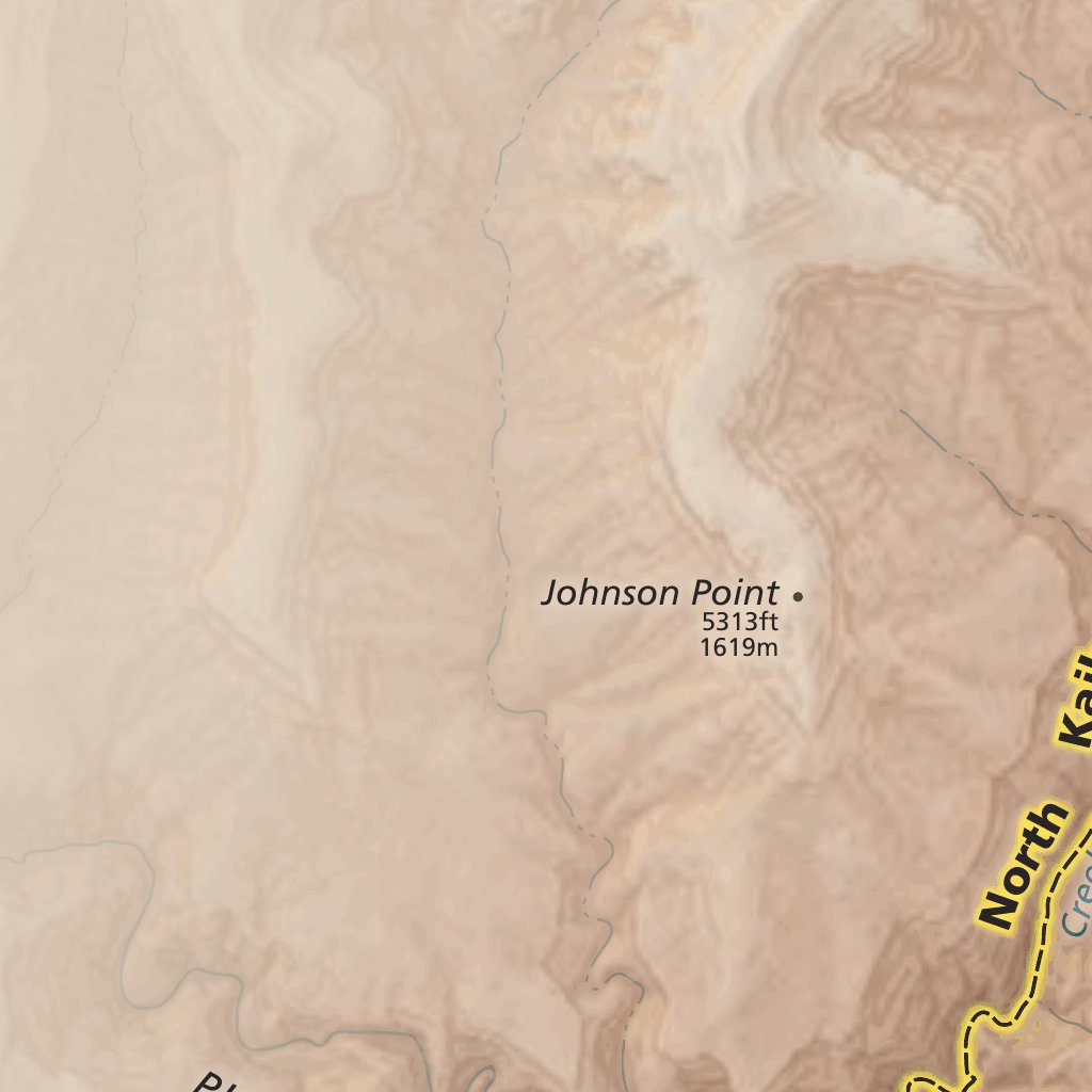 Grand Canyon Hiking Map by US National Park Service | Avenza Maps