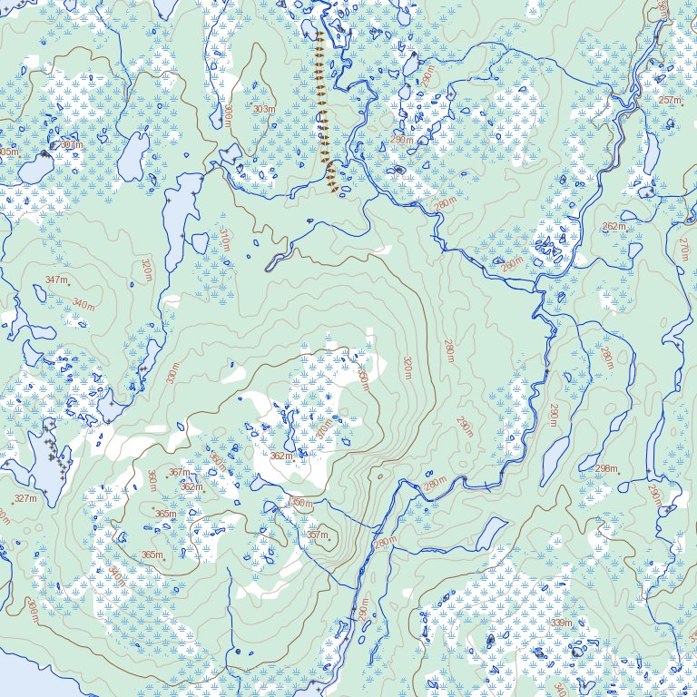 Cold Spring Pond, NL (012A01 Toporama) Map by Natural Resources Canada ...