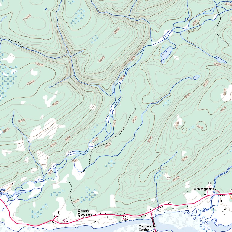 Codroy, NL (011O14 Toporama) Map by Natural Resources Canada | Avenza Maps