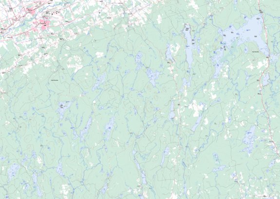 Gaspereau Lake, NS (021A15 Toporama) Map by Natural Resources Canada ...