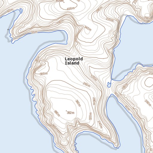 Leopold Island, NU (016D14 Toporama) Map by Natural Resources Canada ...