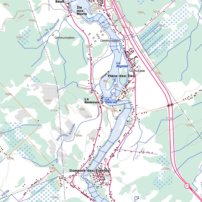 Charny, QC (021L11 Toporama) Map by Natural Resources Canada | Avenza Maps