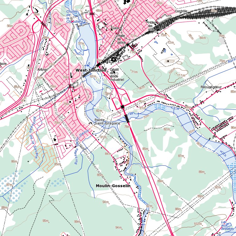 Charny, QC (021L11 Toporama) Map by Natural Resources Canada | Avenza Maps