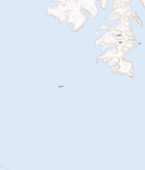 Cape Mercy, NU (016D13 Toporama) Map by Natural Resources Canada ...