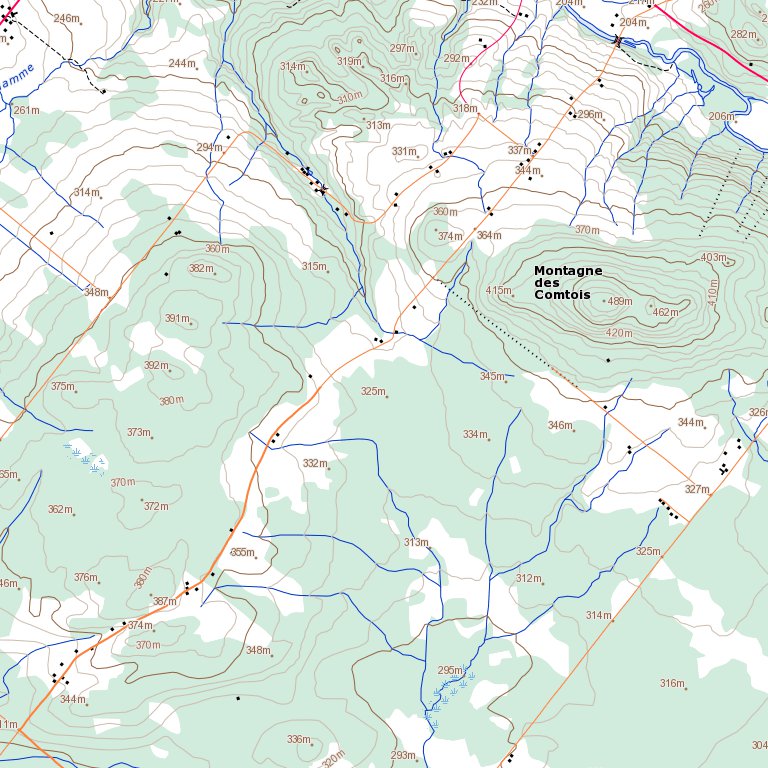 Warwick, QC (021E13 Toporama) Map by Natural Resources Canada | Avenza Maps