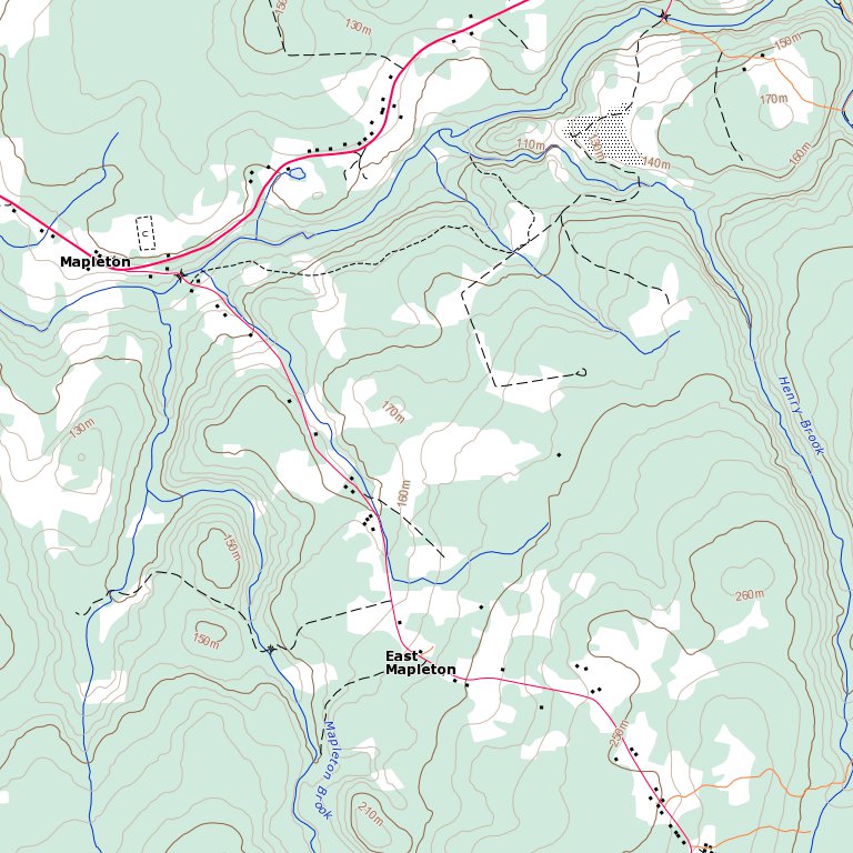 Springhill, NB (021H09 Toporama) Map by Natural Resources Canada ...