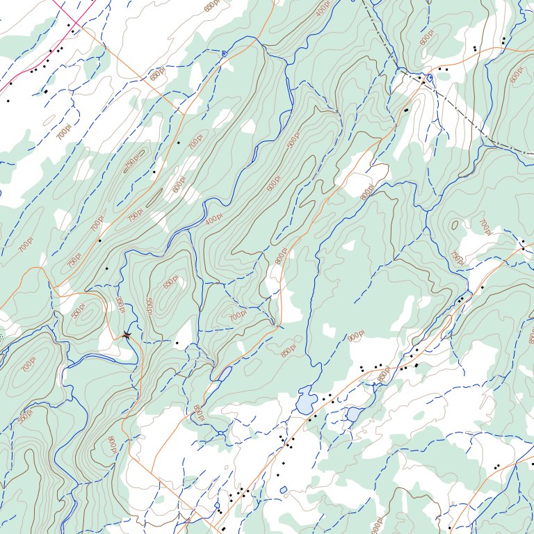 Sayabec, QC (022B12 Toporama) Map by Natural Resources Canada | Avenza Maps