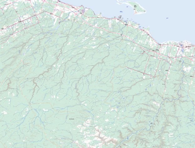 Charlo, NB (021O16 Toporama) Map by Natural Resources Canada | Avenza Maps