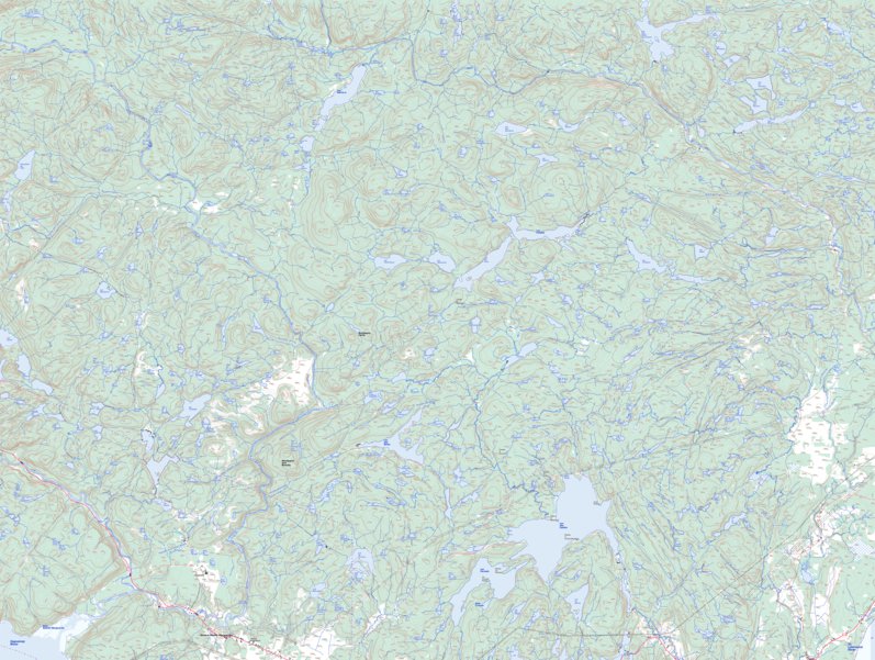 Lac De Pons, QC (022C05 Toporama) Map by Natural Resources Canada ...