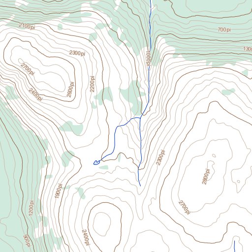 Chute Korluktok (024I10 Toporama) Map by Natural Resources Canada ...