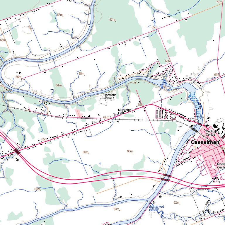 Russell, ON (031G06 Toporama) Map by Natural Resources Canada | Avenza Maps