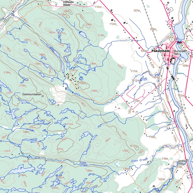 Arnprior (031F08 Toporama) Map by Natural Resources Canada | Avenza Maps