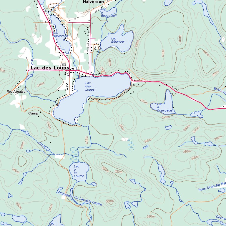 Quyon, ON (031F09 Toporama) Map by Natural Resources Canada | Avenza Maps