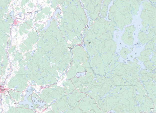 Ferme-Neuve, QC (031J11 Toporama) Map by Natural Resources Canada ...