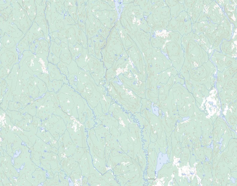 Lac Clair, QC (032H09 Toporama) Map by Natural Resources Canada ...