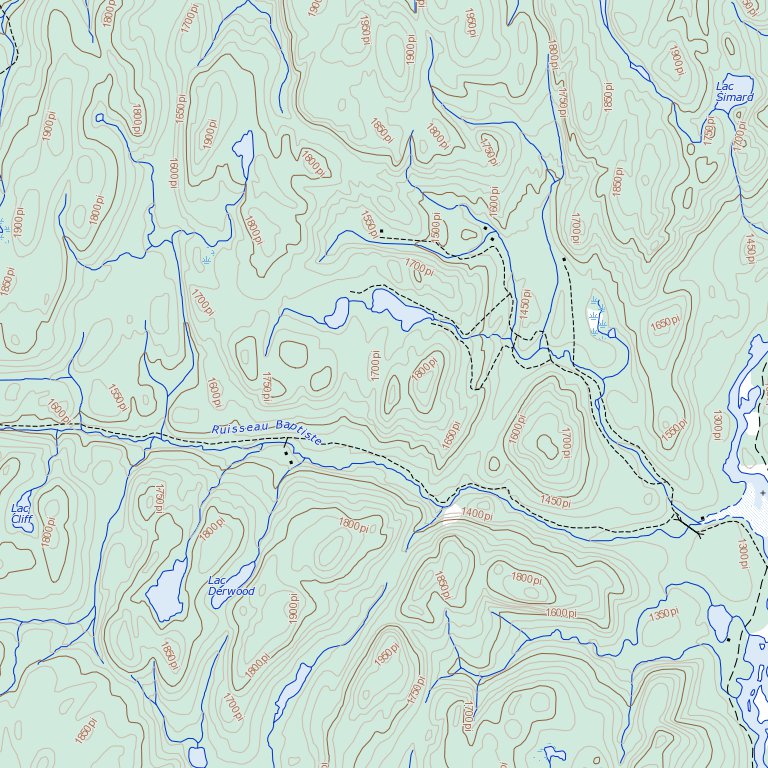 Parent (031O15 Toporama) Map by Natural Resources Canada | Avenza Maps
