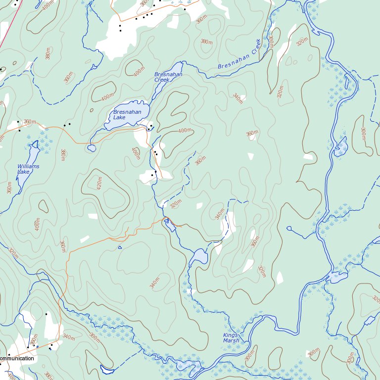 Bancroft, ON (031F04 Toporama) Map by Natural Resources Canada | Avenza ...