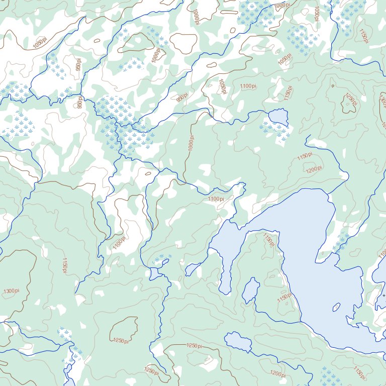 Ruisseau Lucky Strike, QC (032J12 Toporama) Map by Natural Resources ...
