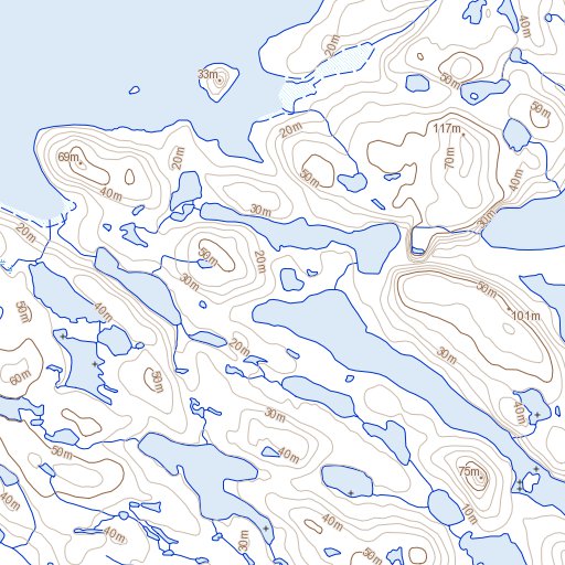 Archibald Bay (036B08 Toporama) Map by Natural Resources Canada ...