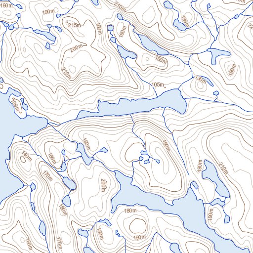 Unnamed (036A07 Toporama) Map by Natural Resources Canada | Avenza Maps