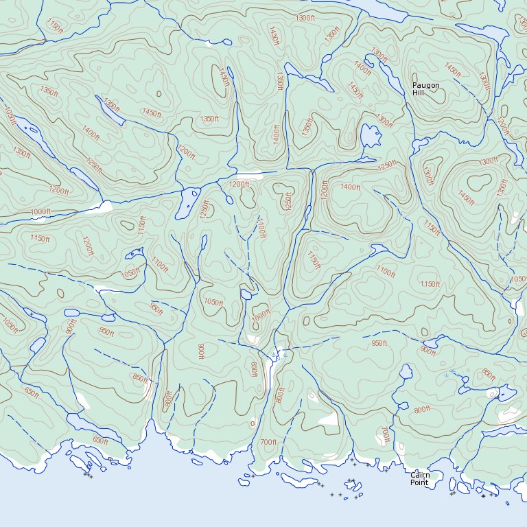 Bonner Head, ON (041N13 Toporama) Map by Natural Resources Canada ...