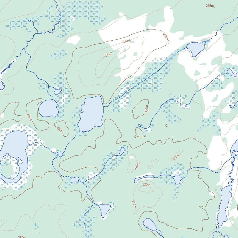 Tyler Lake, ON (042M03 Toporama) Map by Natural Resources Canada ...