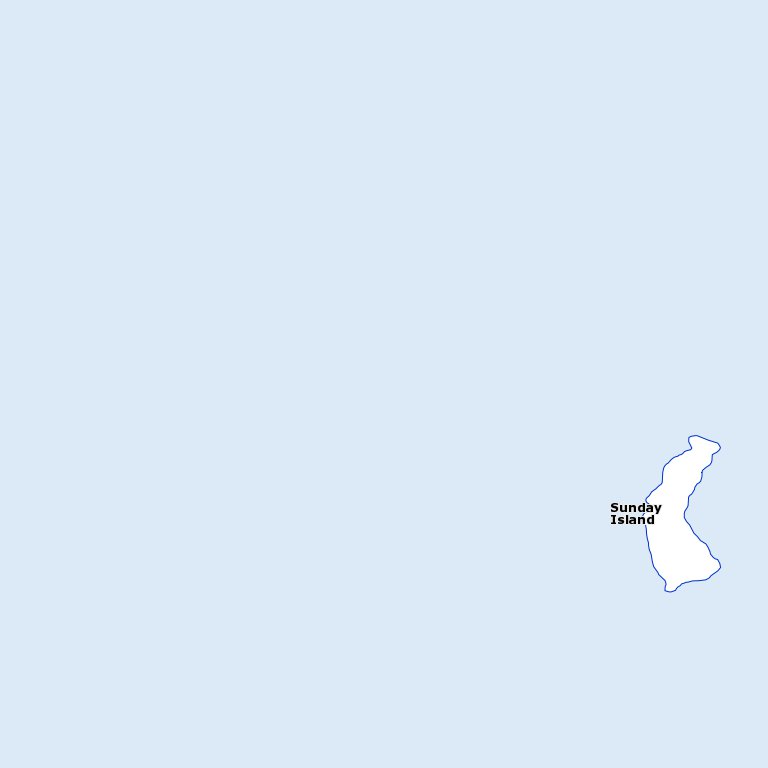 Sunday Island (043I07 Toporama) Map by Natural Resources Canada ...