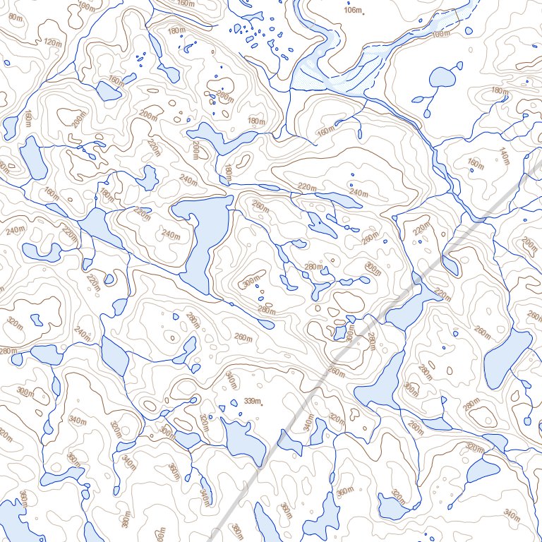 Mackar Inlet, NU (047B07 Toporama) Map by Natural Resources Canada ...