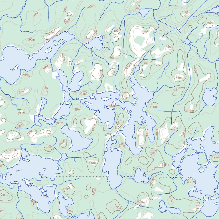Pipestone Bay, ON (052M01 Toporama) Map by Natural Resources Canada ...