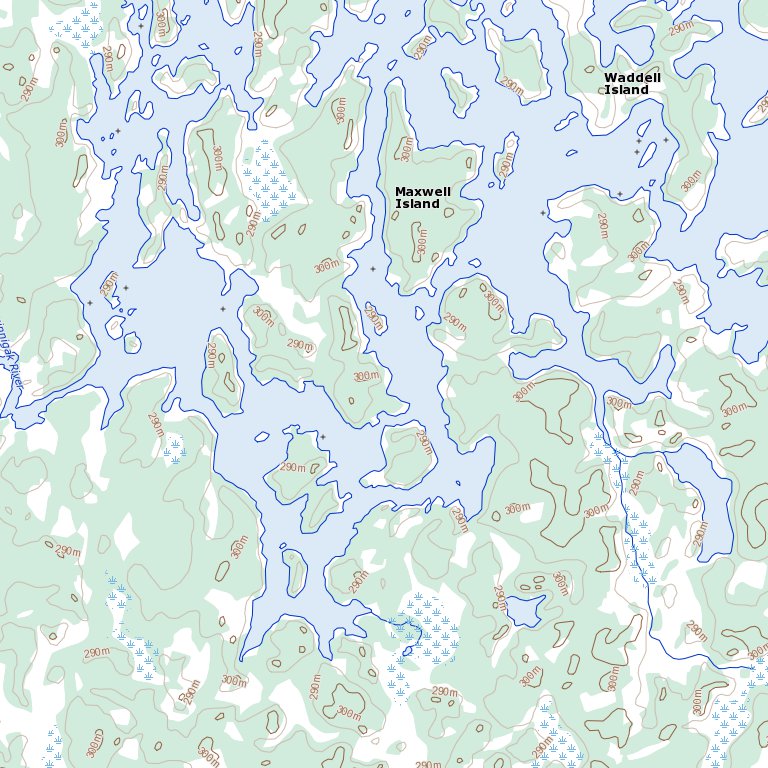 Sasaginnigak Lake, MB (052M12 Toporama) Map by Natural Resources Canada ...