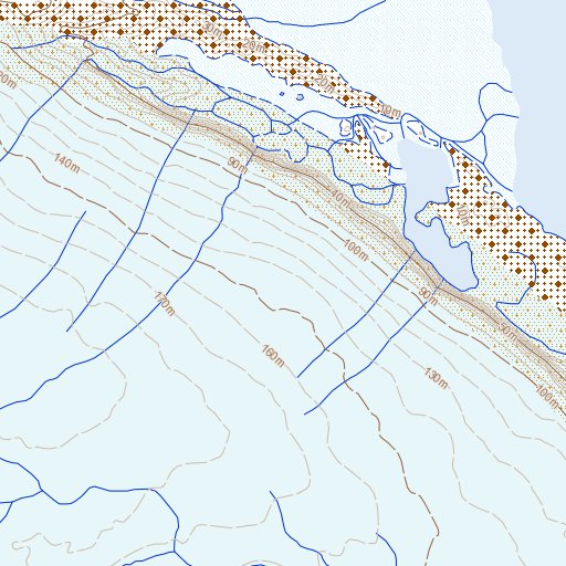 Bethune Inlet, NU (048E16 Toporama) Map by Natural Resources Canada ...