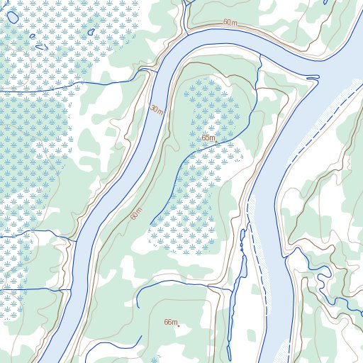 Caruso Lake, MB (054C07 Toporama) Map by Natural Resources Canada ...