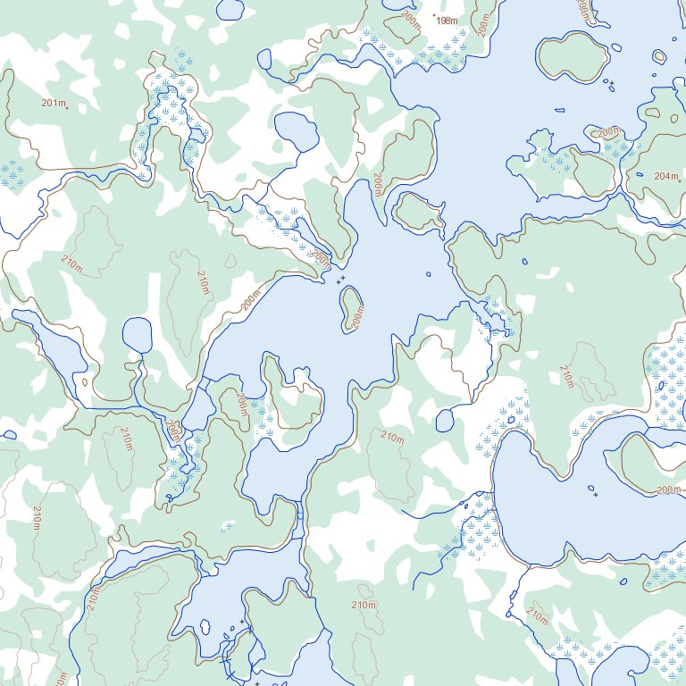 Stull Lake, MB (053K07 Toporama) Map by Natural Resources Canada ...